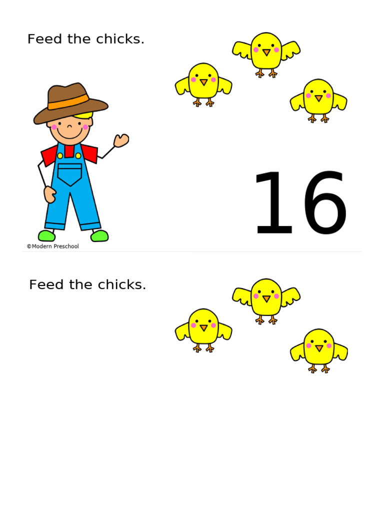 Farm Corn Counting Mats 1-20 | PDF