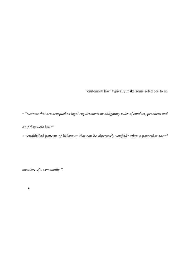 Understanding Customary Law in PNG | PDF | International Law | Papua ...