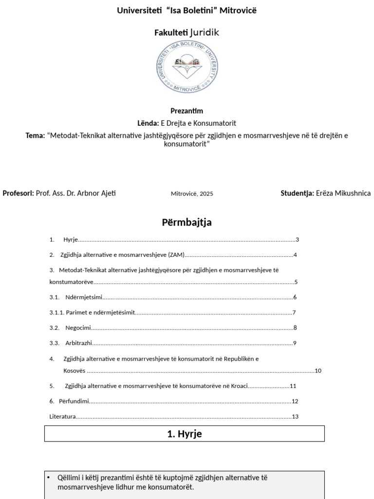 Metodat Teknikat | PDF