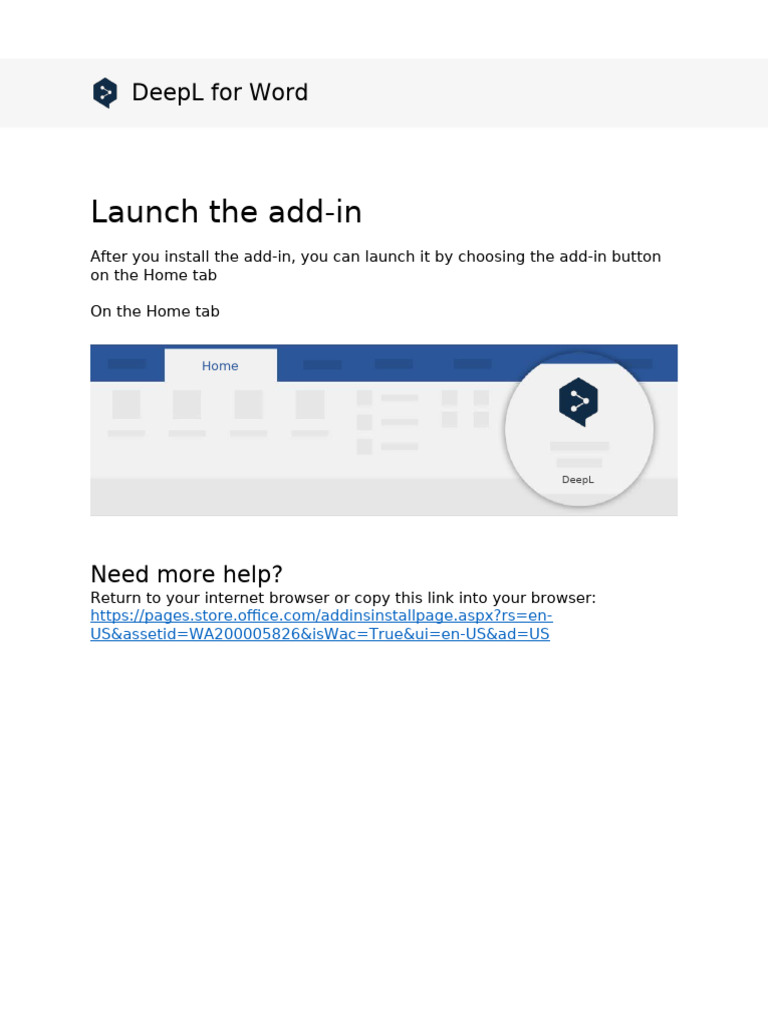 DeepL For Word | PDF