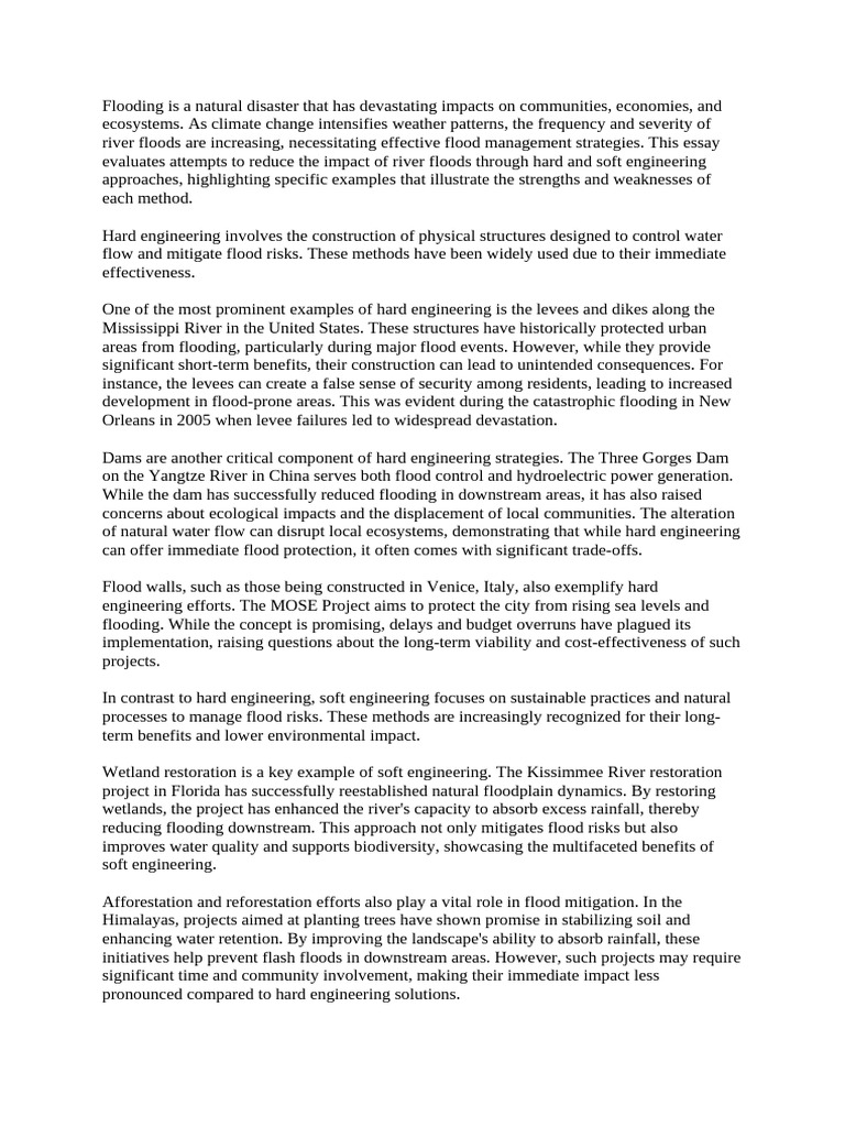 River Flooding Question Answered | PDF | Flood | Environment