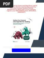 Machine Learning For Algorithmic Trading | PDF | Time Series | Deep Learning