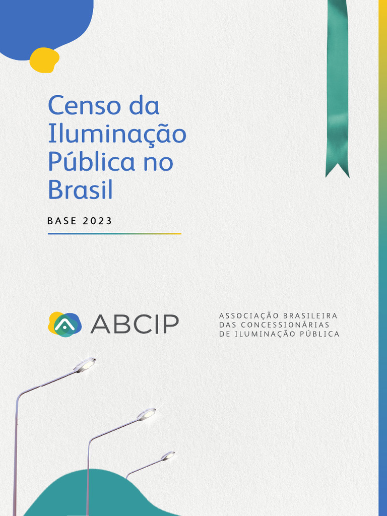 Censo-Iluminacao-Publica-Brasil Do ABCIP 2023 | PDF | Iluminação ...