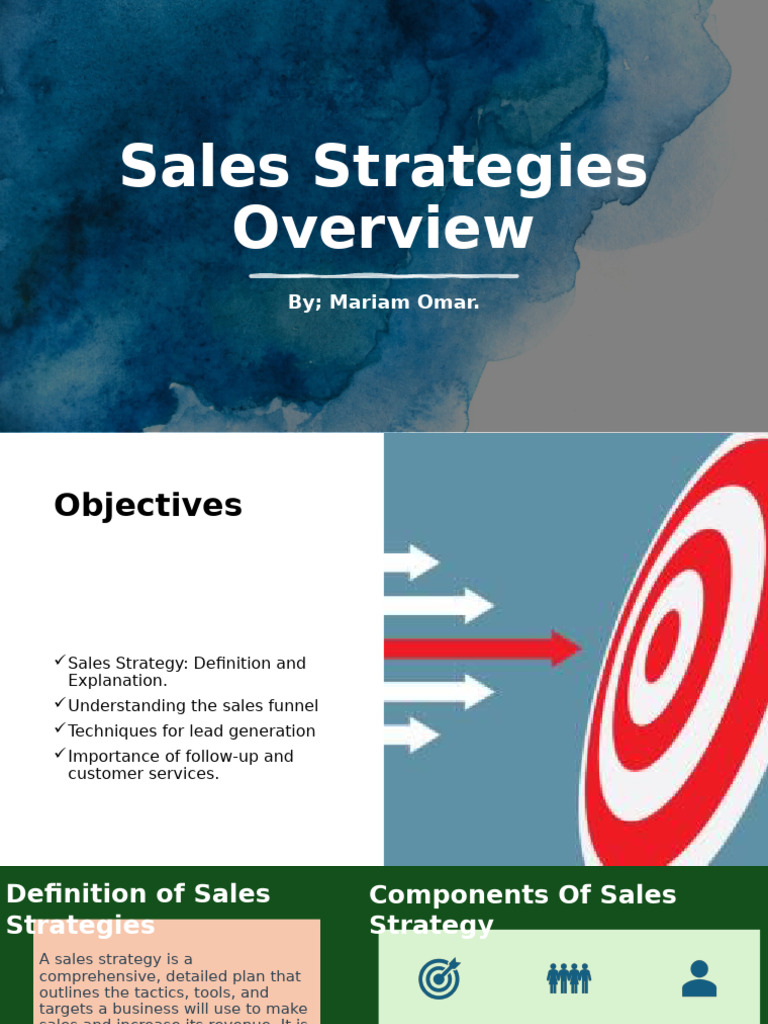 Effective Sales Strategies Explained | PDF | Sales | Marketing