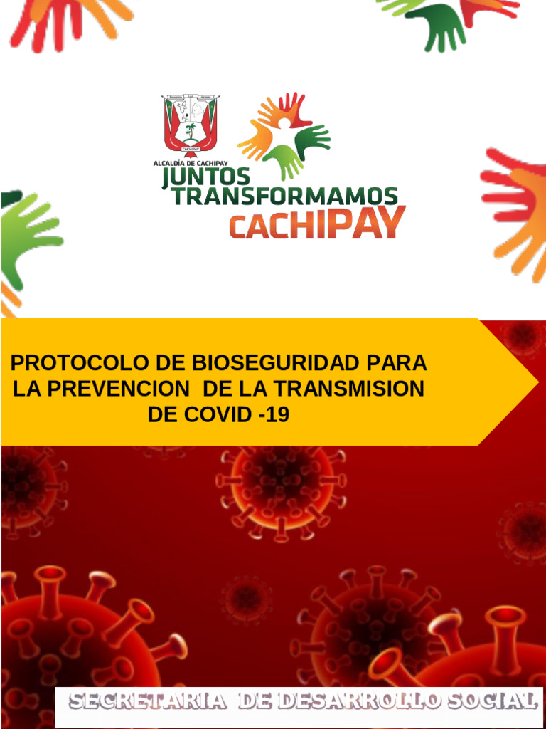 Protocolo de Bioseguridad | PDF | Infección | Microorganismo