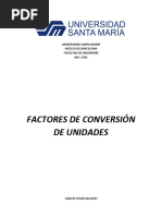 Tabla Conversion Unidades | PDF | Pascal (Unidad) | Kilogramo