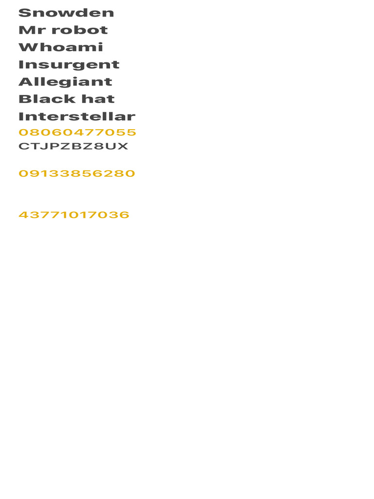 Snowden | PDF