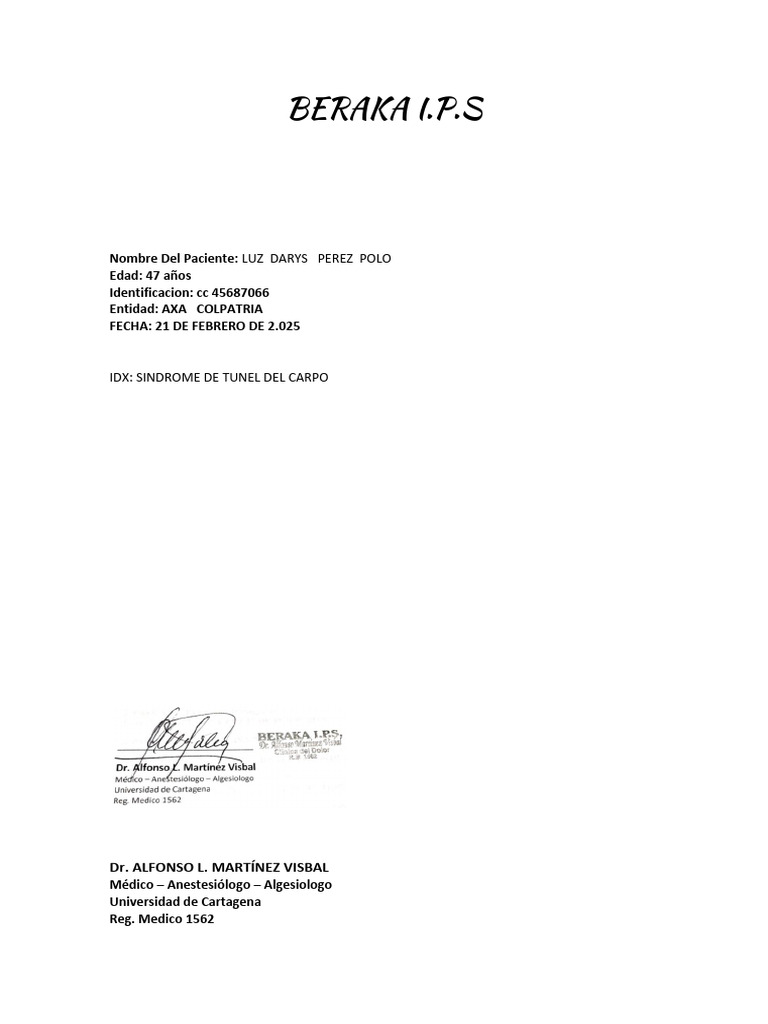 Formula de Luzdary Perez Polo | PDF