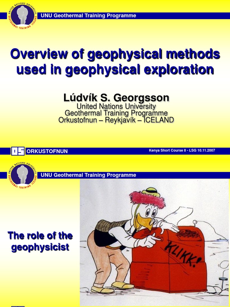 Overview of Geophysical Methods | PDF | Geophysics | Thermal Conduction