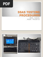 SSAS TEST Instruction | PDF