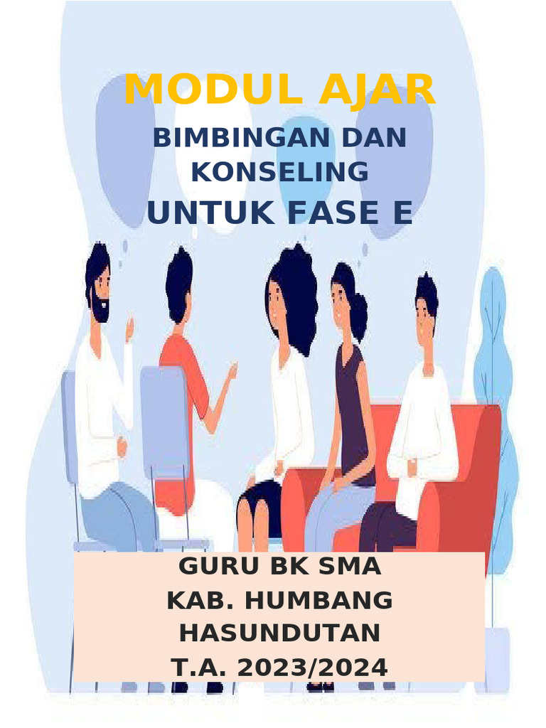 Modul Bimbingan Konseling Fase E SMA | PDF