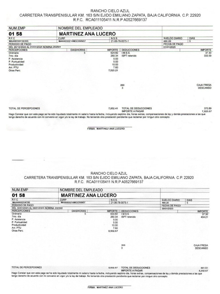 Talones de Cheques | PDF