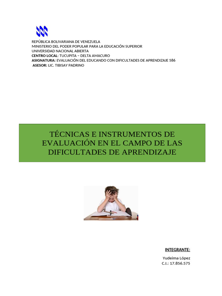Instrumentos Obj. 1.4 Yudeima Lopez Ci. 17.856.575 | PDF | Sustracción | Aprendizaje