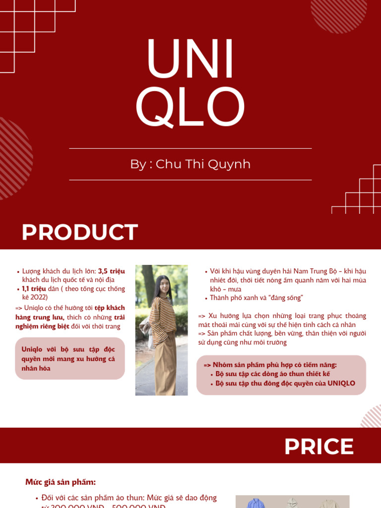 Chu Thi Quynh - UNIQLO | PDF