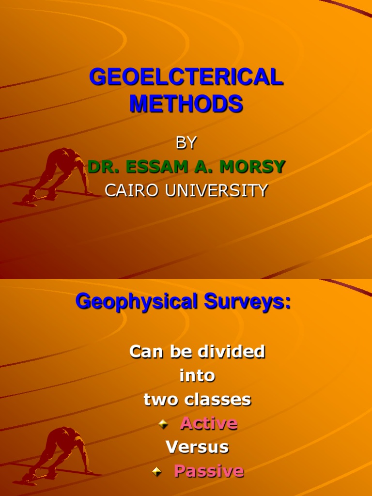 Geophysics ( Electric Method ) | Electrical Resistivity And ...