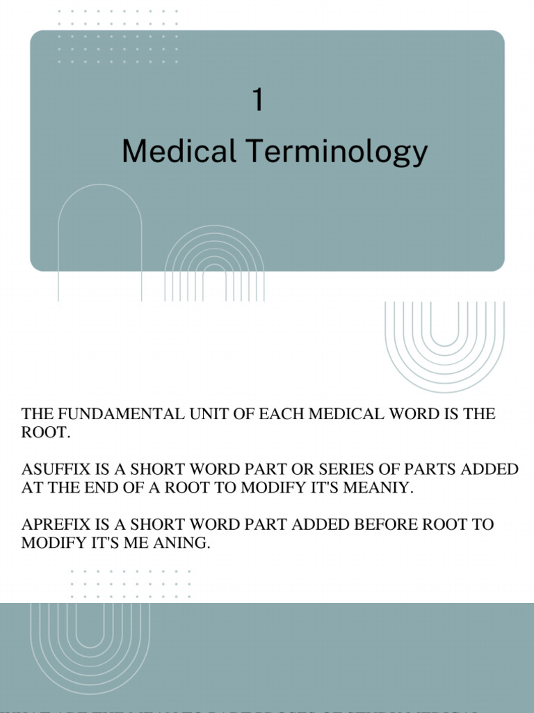 Medical Terminology - 20250212 - 165839 - 0000 | PDF