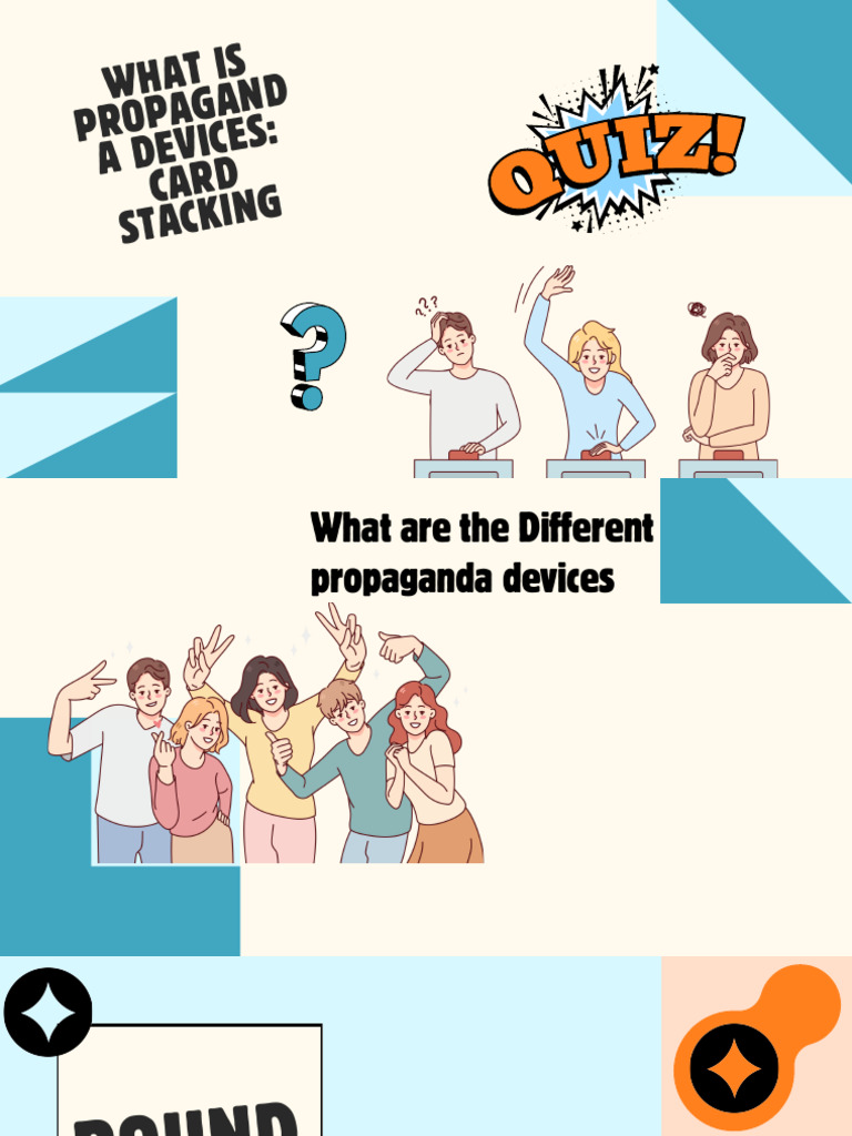 Understanding Card Stacking in Propaganda | PDF | Propaganda | Human ...