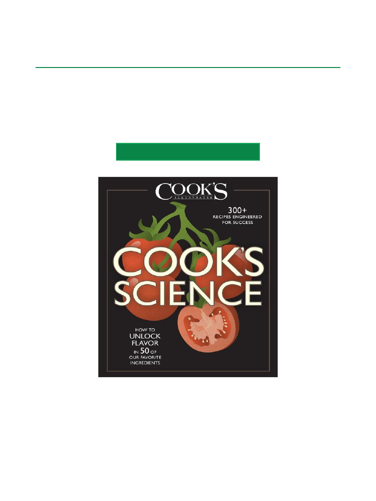 Copy Cook's Science How To Unlock Flavor in 50 of Our Favorite ...