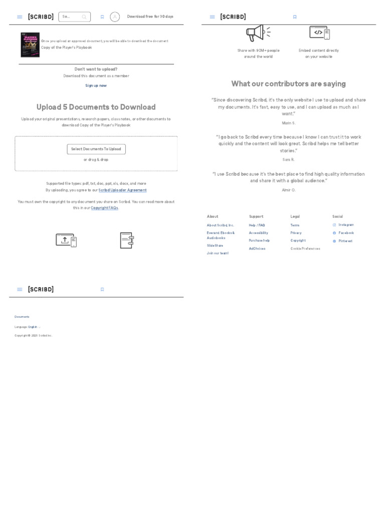 Upload A Document - 654f854g87 | PDF | Scribd | Digital Technology