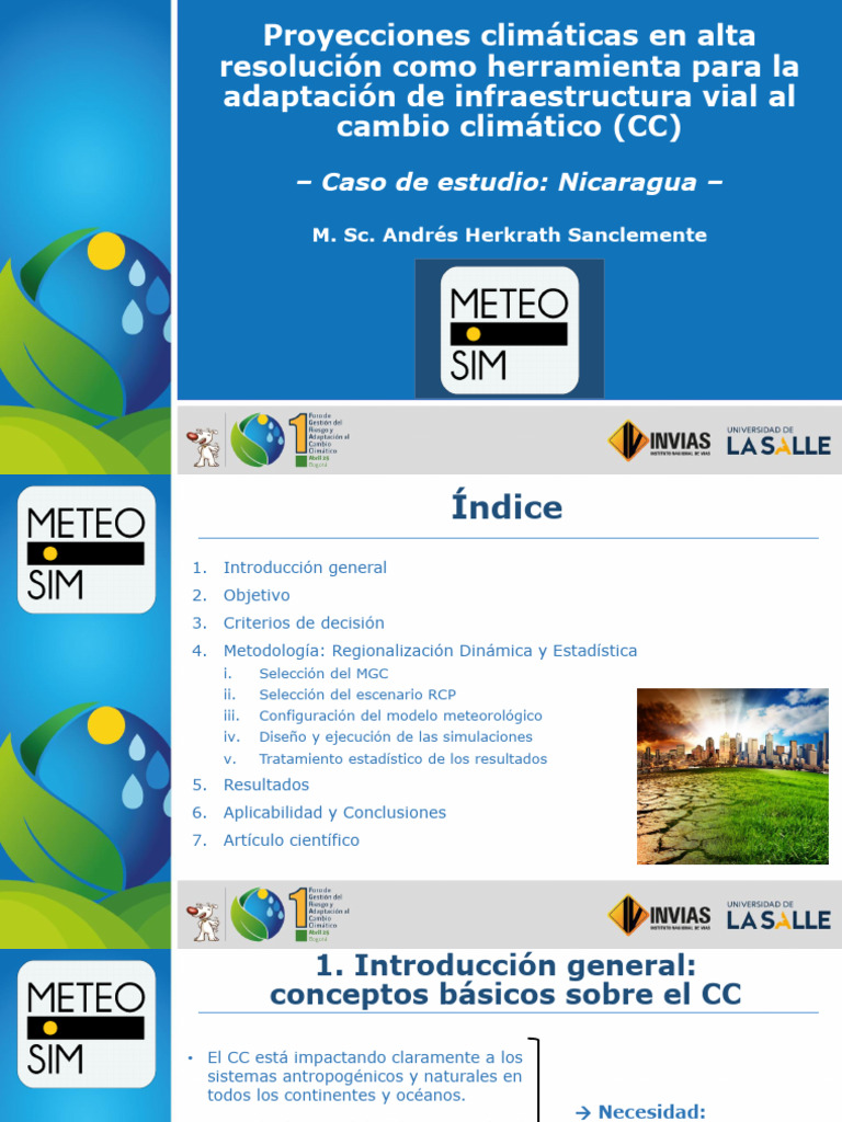METEOSIM | PDF | Clima | Cambio climático