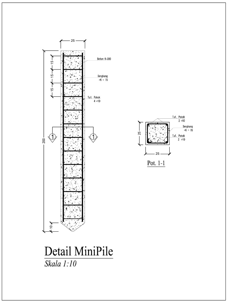 Detail Minipile | PDF