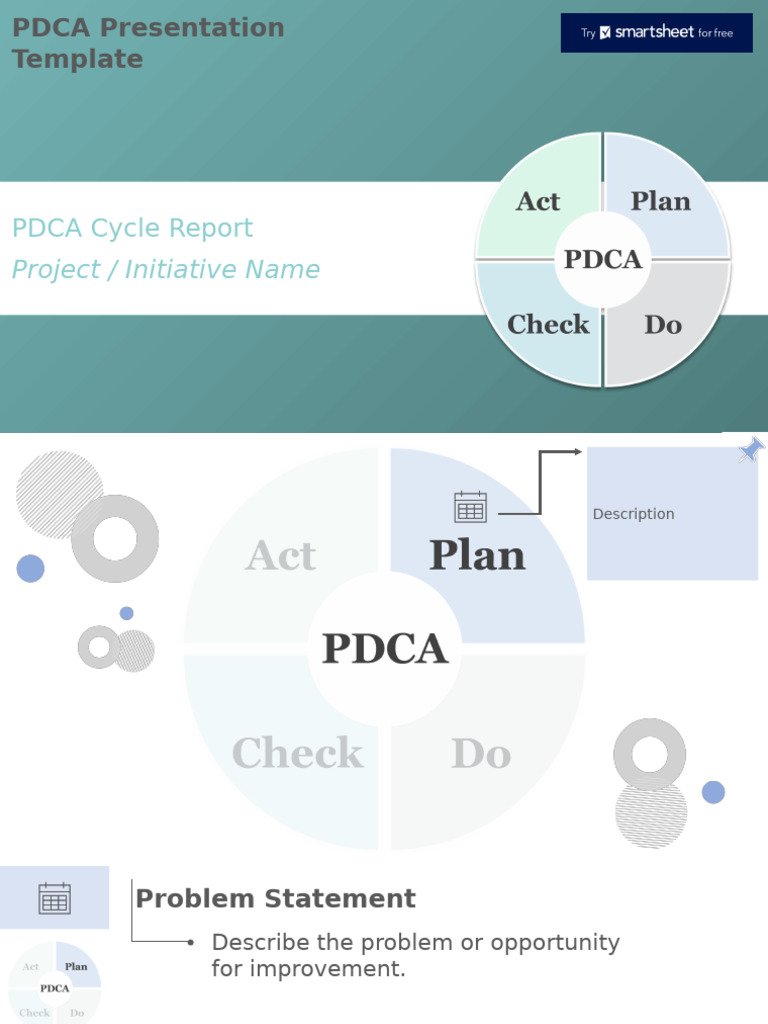 IC PDCA Presentation Template 12190 - PowerPoint | PDF