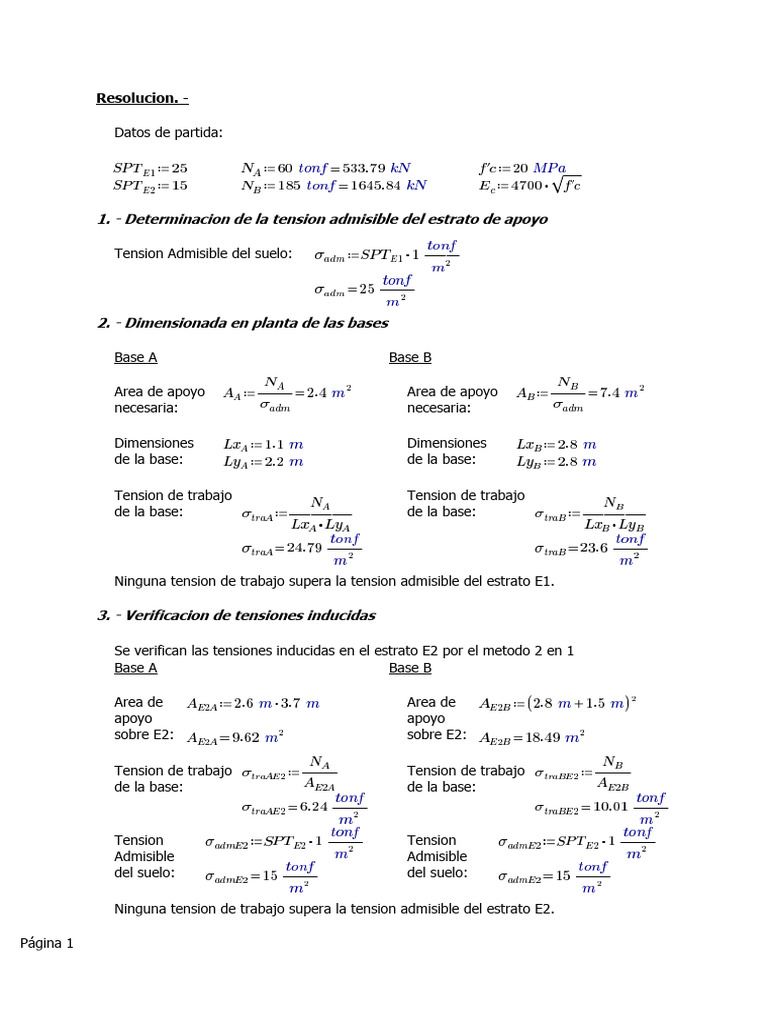 P4-Calculo de Bases | PDF