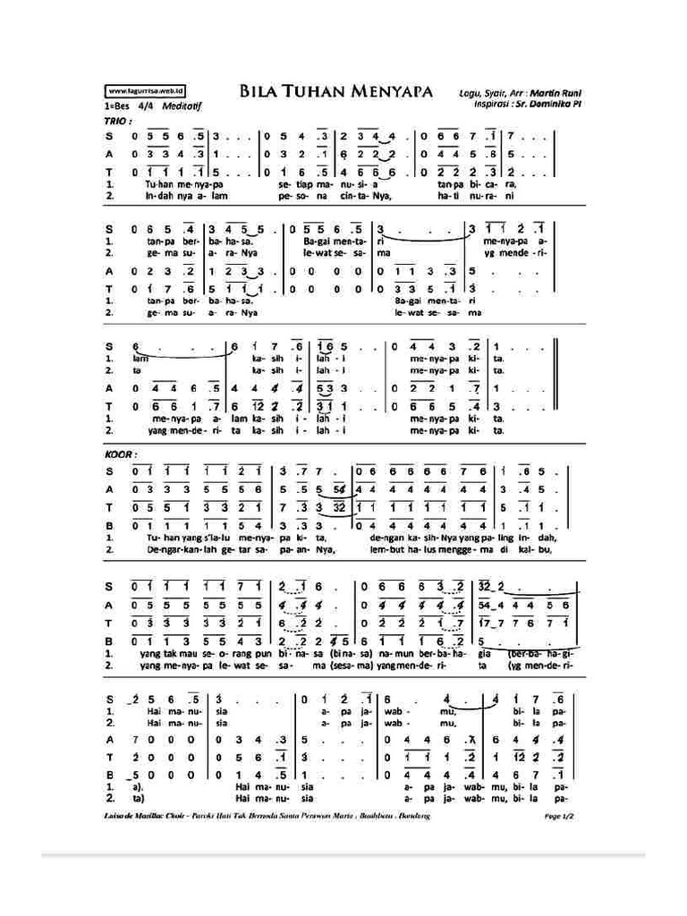 Bila Tuhan Menyapa | PDF