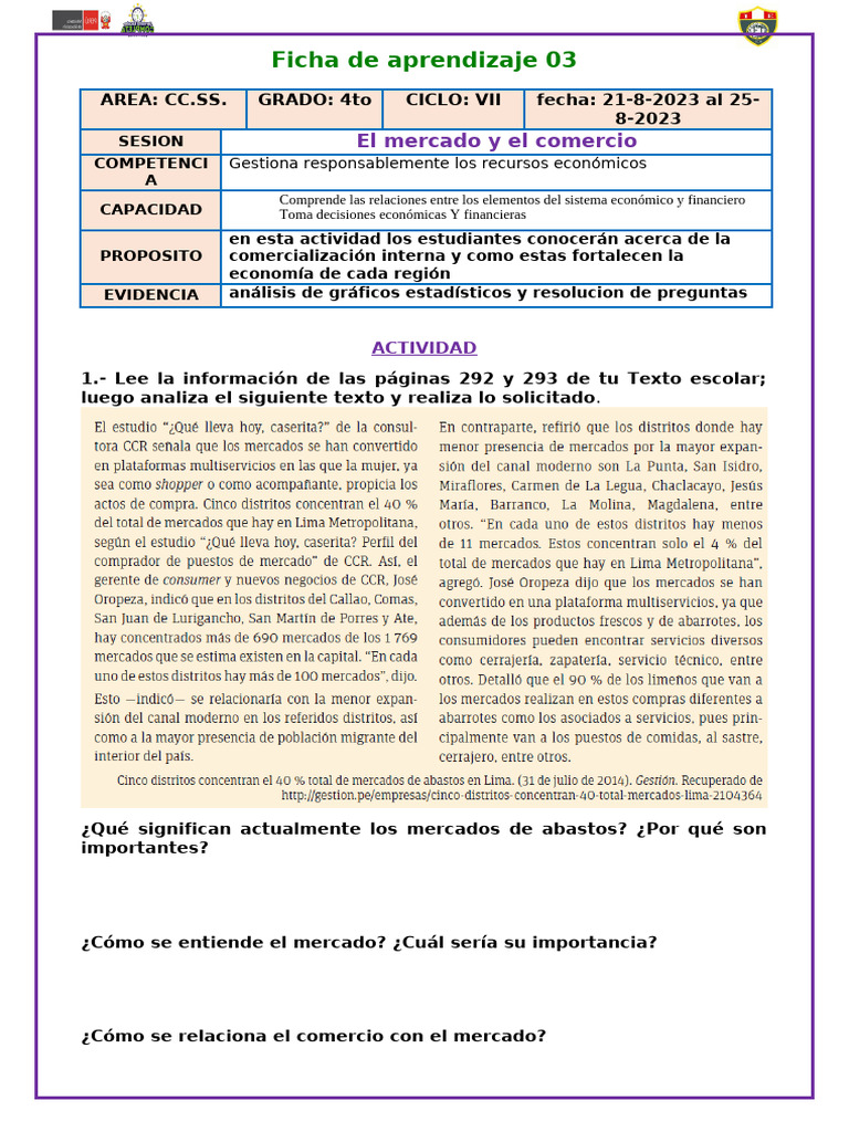 Ficha 3 | PDF