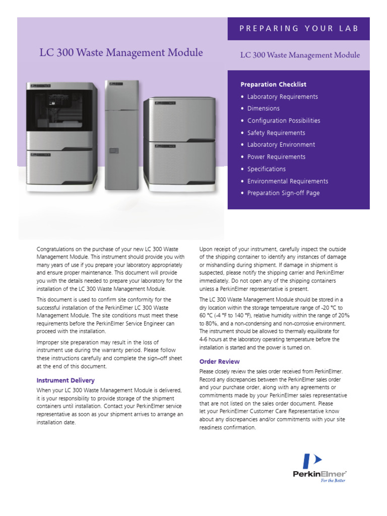 LC 300 Waste Management - PYL | PDF | Laboratories | Electricity