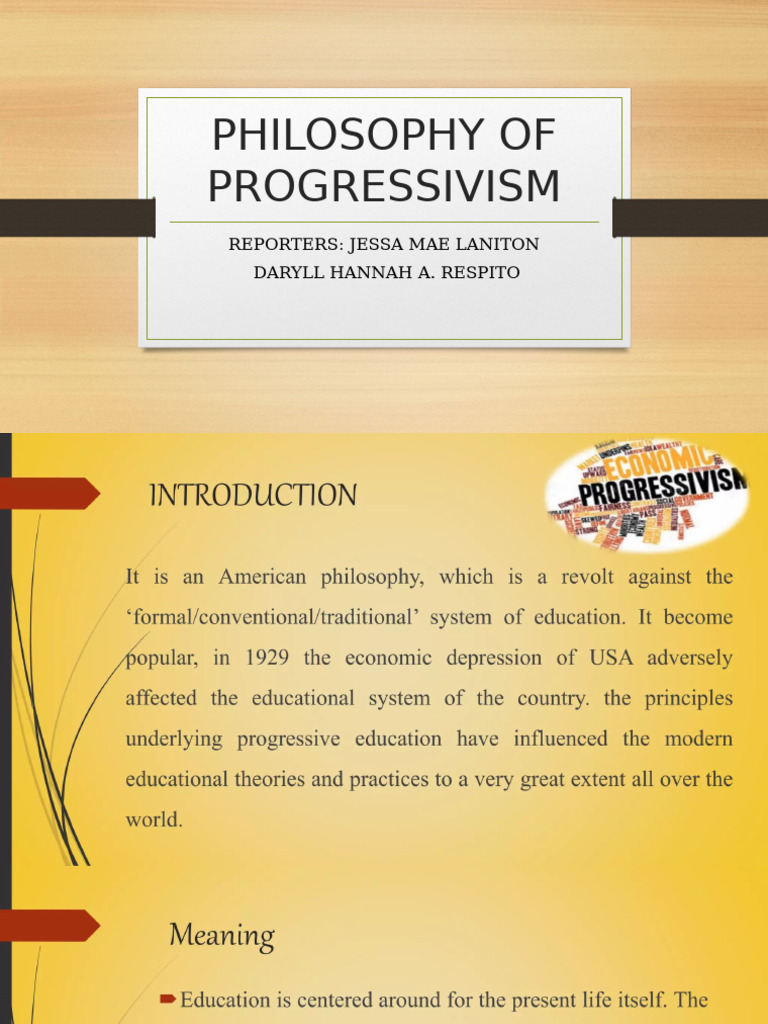 PHILOSOPHY-OF-PROGRESSIVISM-MASTERS-REPORT (2) | PDF