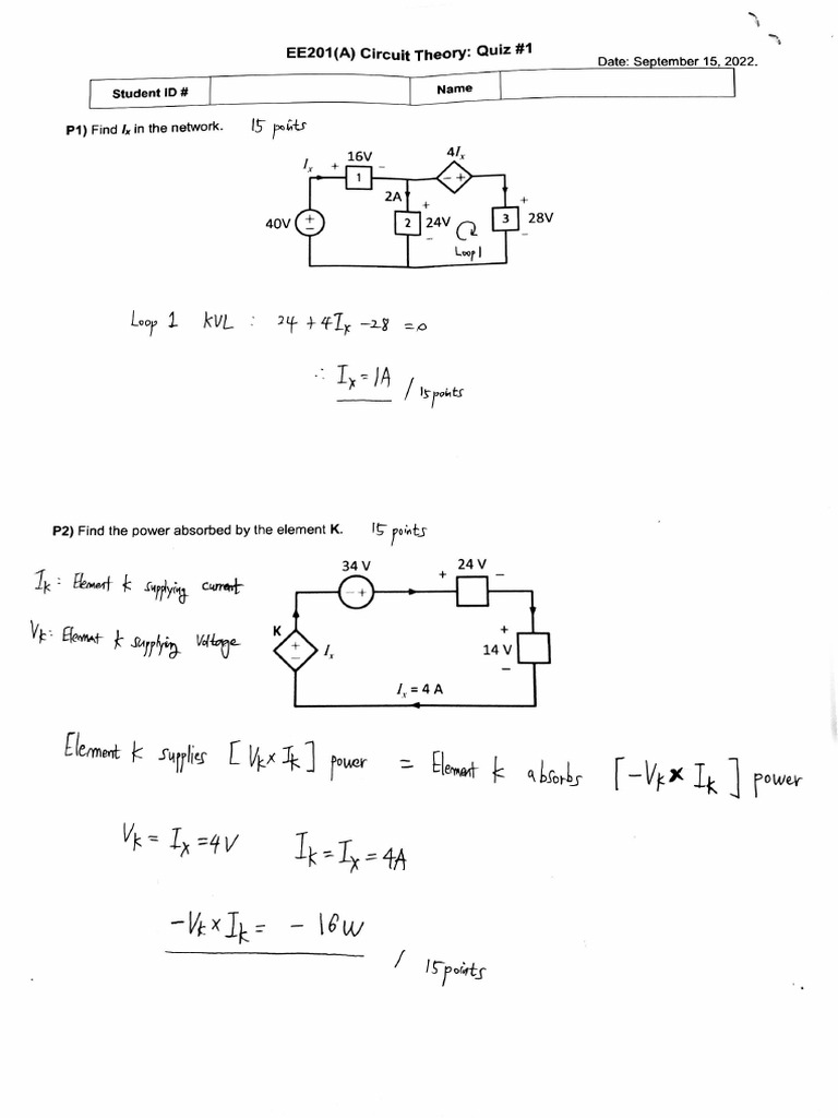 EE201(A)_2022_Q1_Solution | PDF