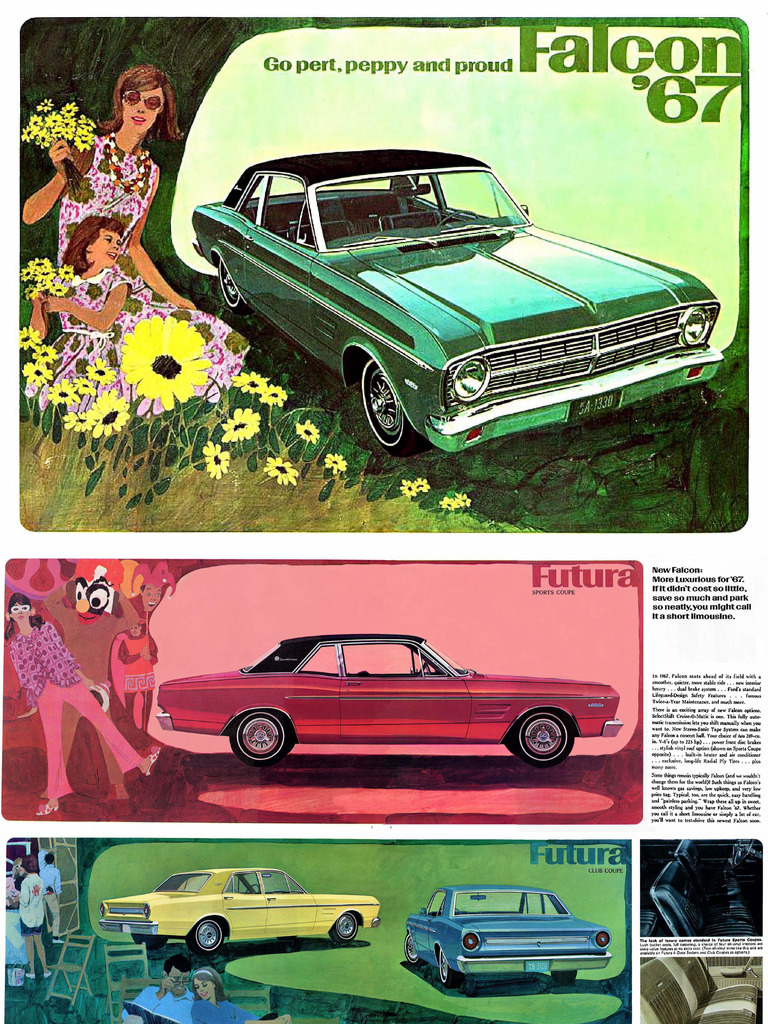 1967 Ford Falcon Brochure 1-12C | PDF