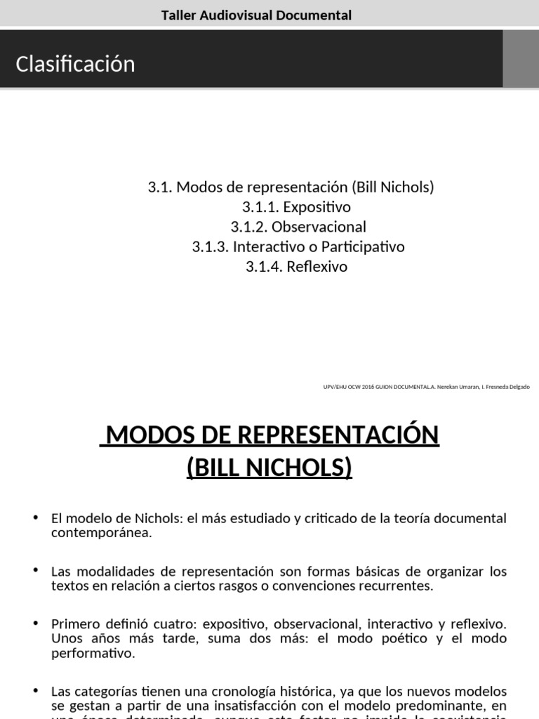La Mirada Documental Tipos de Registro | PDF | Documental