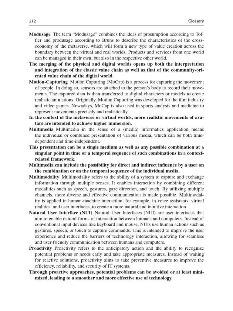 Next Generation Internet The Merging of Reality and Virtuality in Part6 ...