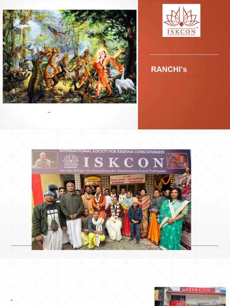 ISKCON Ramgarh Preaching Report | PDF