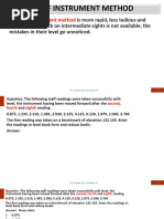 Height of Instrument Method | PDF