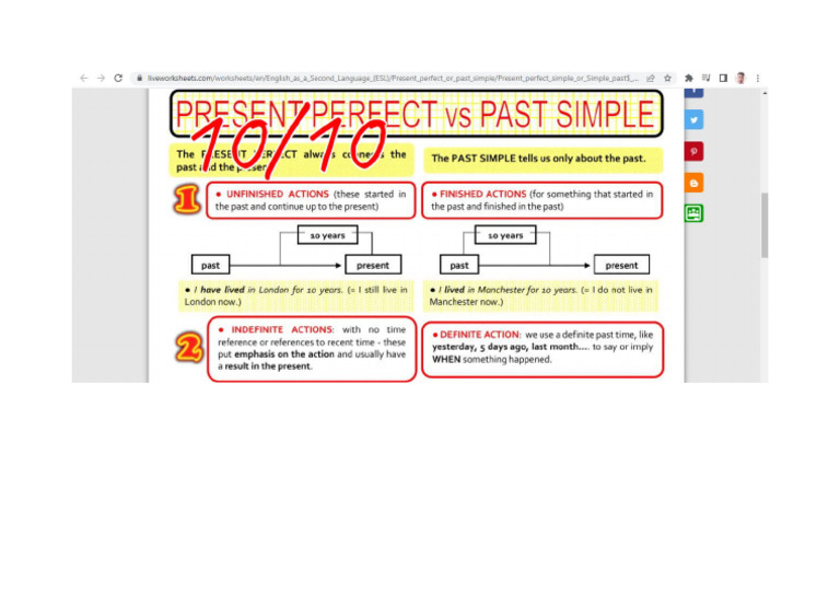 Homework Present Simple Versus Past Simple by Aquino Mamani Jose Alvaro ...