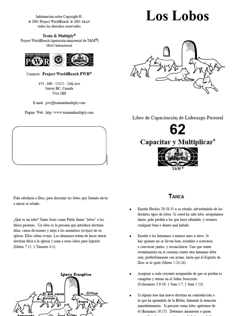 62.los Lobos | PDF | Cristo (título) | Jesús