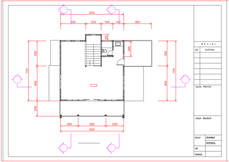 02-Denah Lantai 2 | PDF