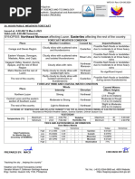 Sample Weather Report Script | PDF | Monsoon | Rain