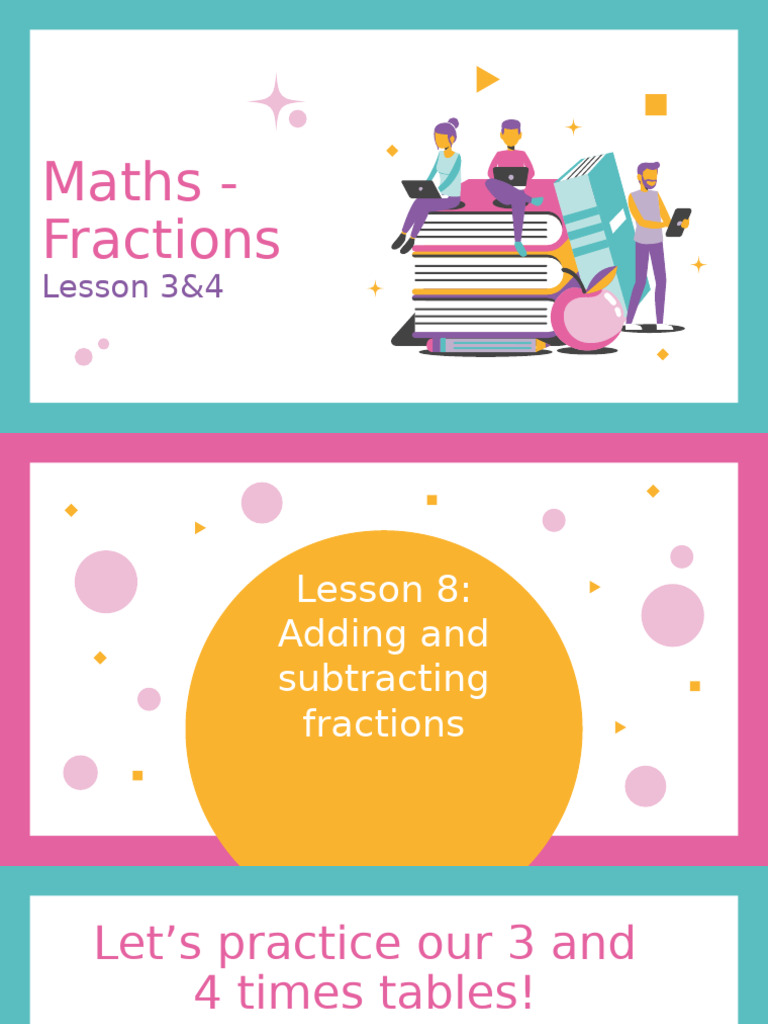 Maths - Week 25 Lesson 3 - 4 | PDF