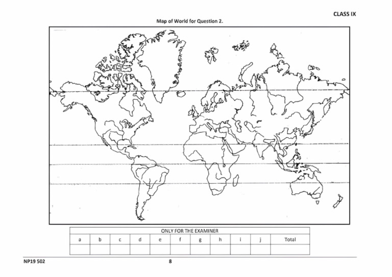 Geo Map 10th Board Pdf