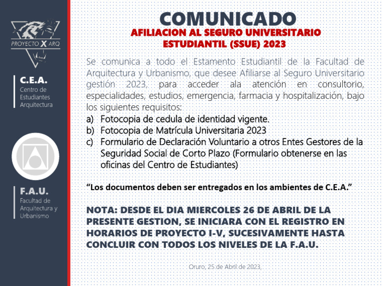 Formato Comunicados | PDF