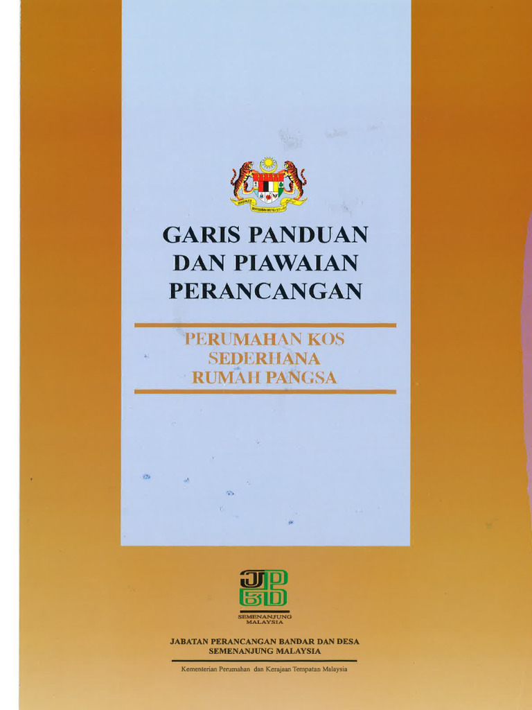 2003 - 3 GPP & Pemb Perumahan Kos Sederhana Rumah Pangsa | PDF