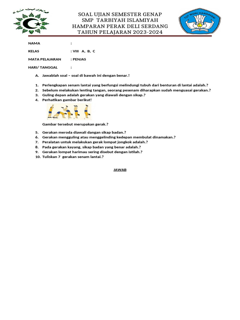 SOAL 2023-2024 | PDF