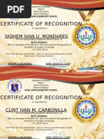 1ST Quarter Recognition | PDF