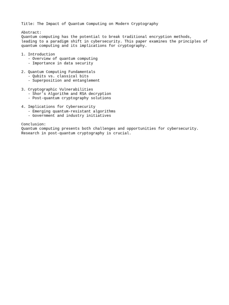 Quantum Computing Revolution Pdf