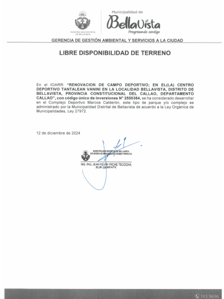 Disponibilidad+Fisica+de+Terreno 20241212 161004 754 | PDF