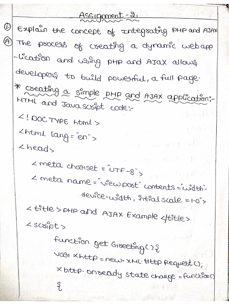 wt assignment 2 | PDF